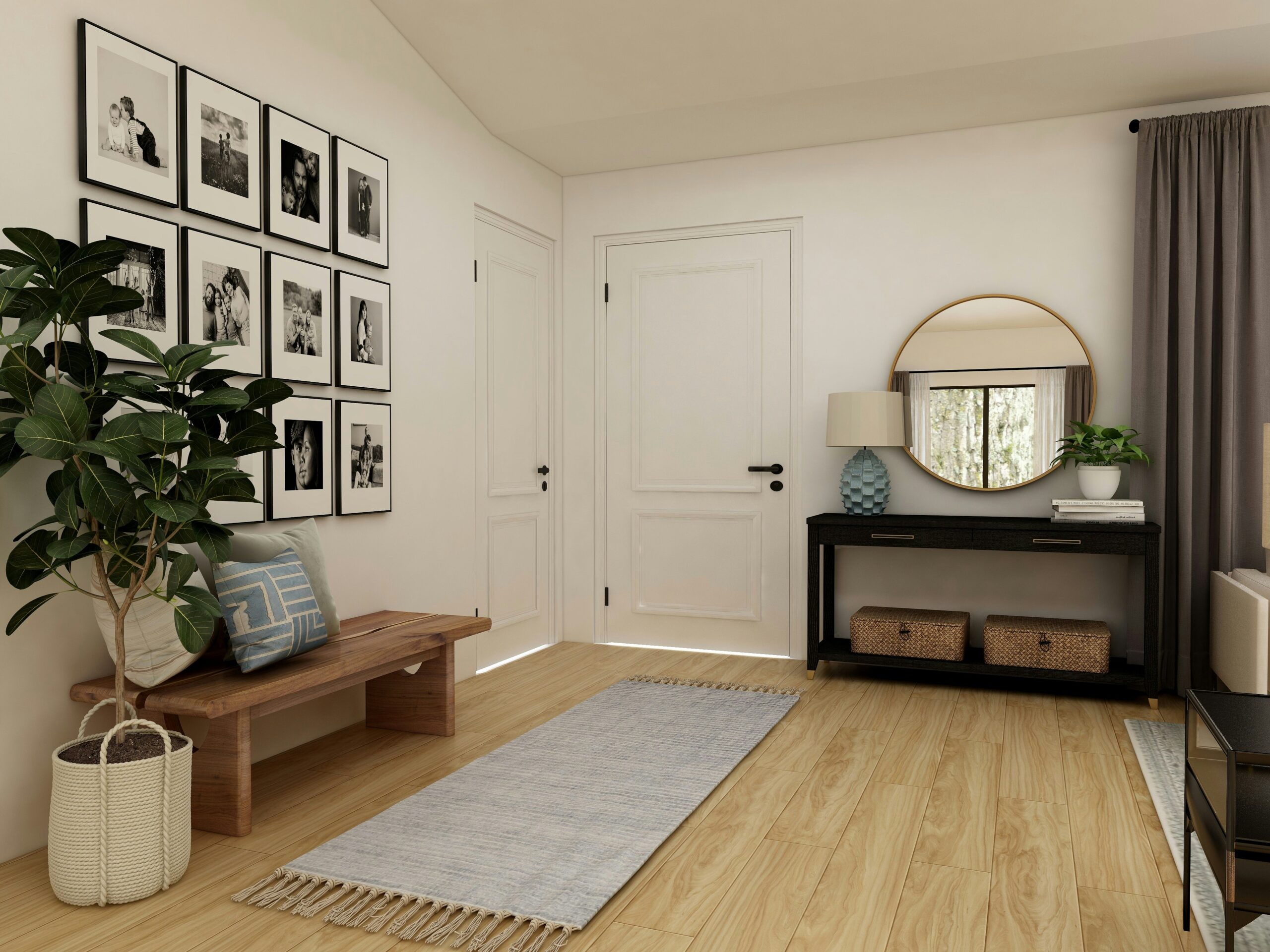 7 idei ușor de aplicat pentru amenajarea holului - Casa Lux